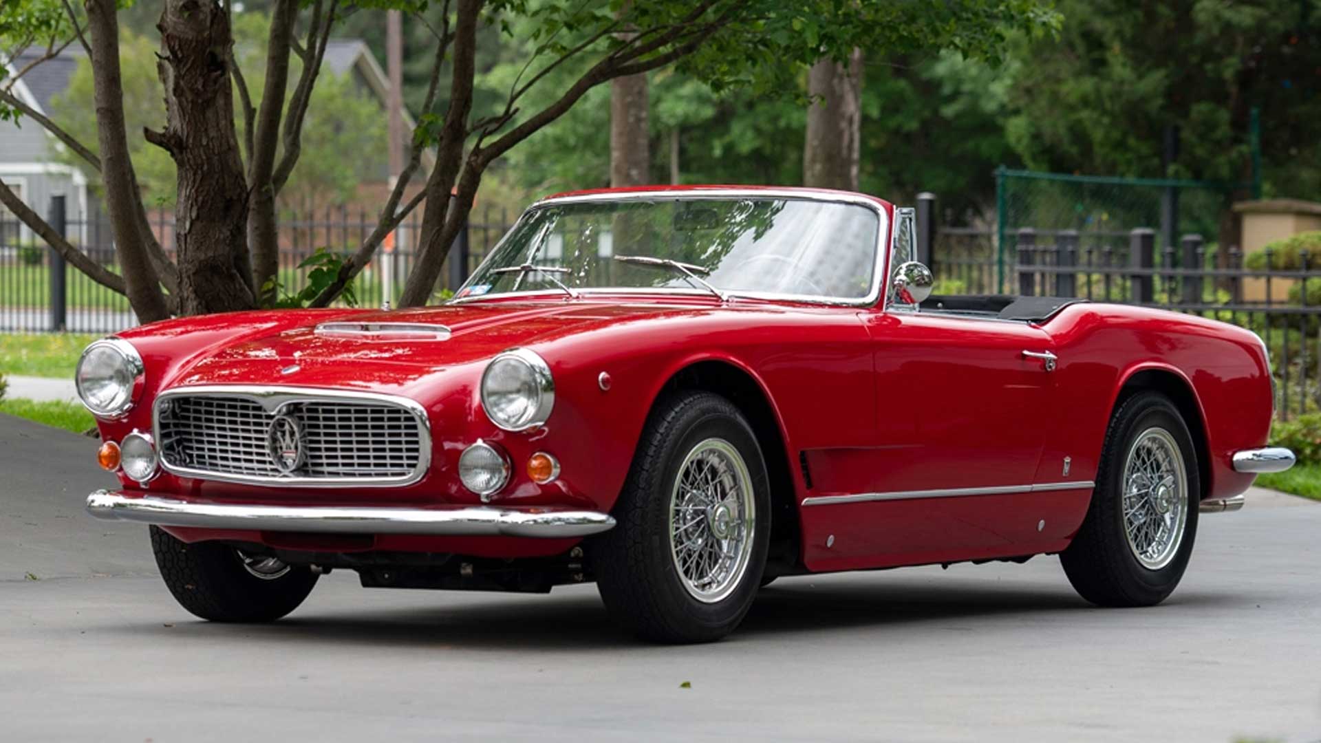 All'asta una Maserati decappottabile del 1960 | Robb Report Italia