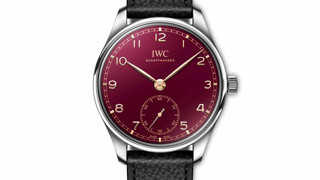 È bordeaux l'orologio del capodanno cinese di Iwc | Robb Report